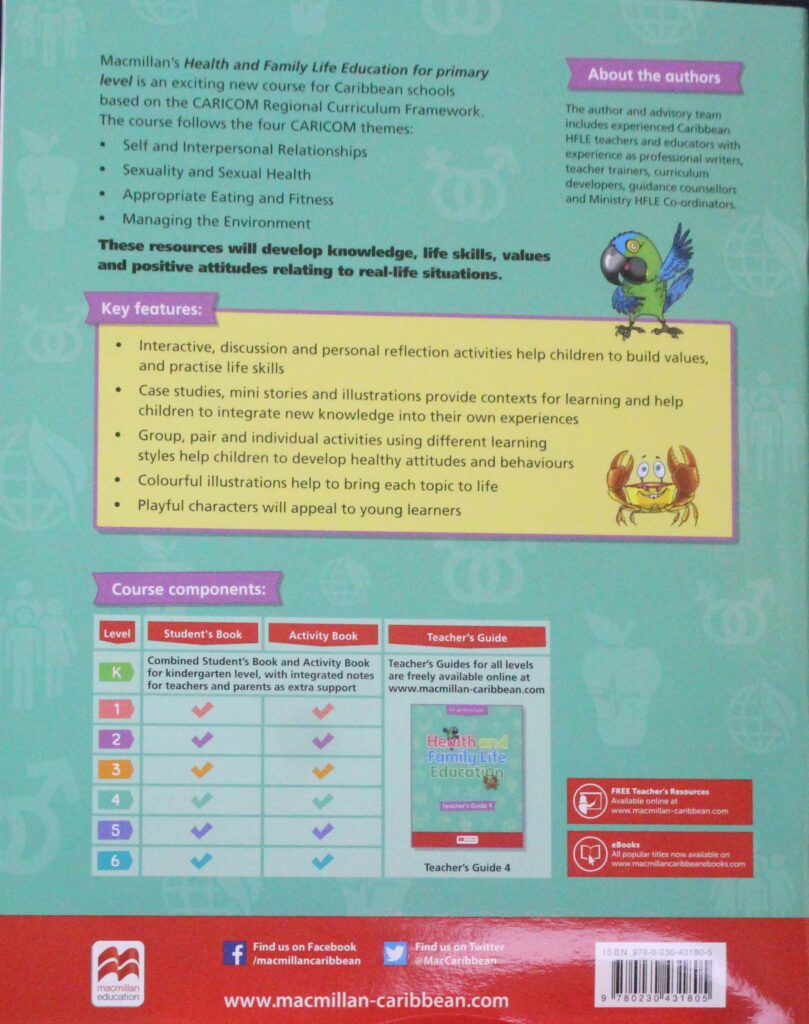 Health and Family Life Education for primary level: Student's Book 4 ...