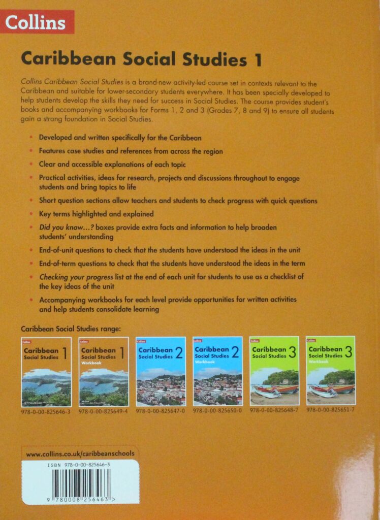 Caribbean Social Studies: Student’s Book 1 - Bookstore and Supplies ...